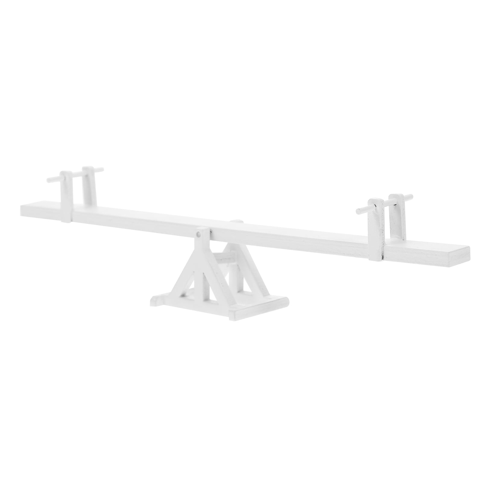 jojofuny 1Set Miniature Seesaw Model Wood Tiny Teetertotter for ...