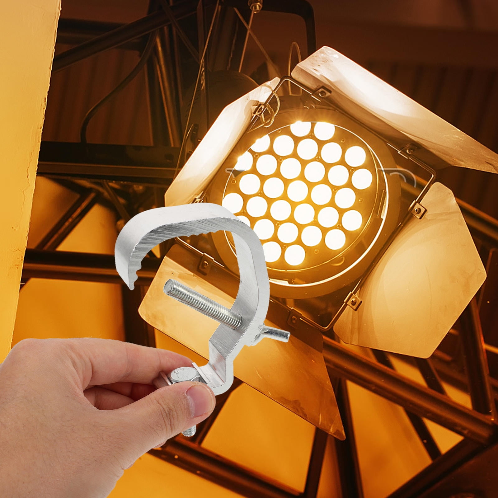jojofuny 1Set Stage Lighting Clamps Truss Clamp Aluminium Alloy C Clamp ...