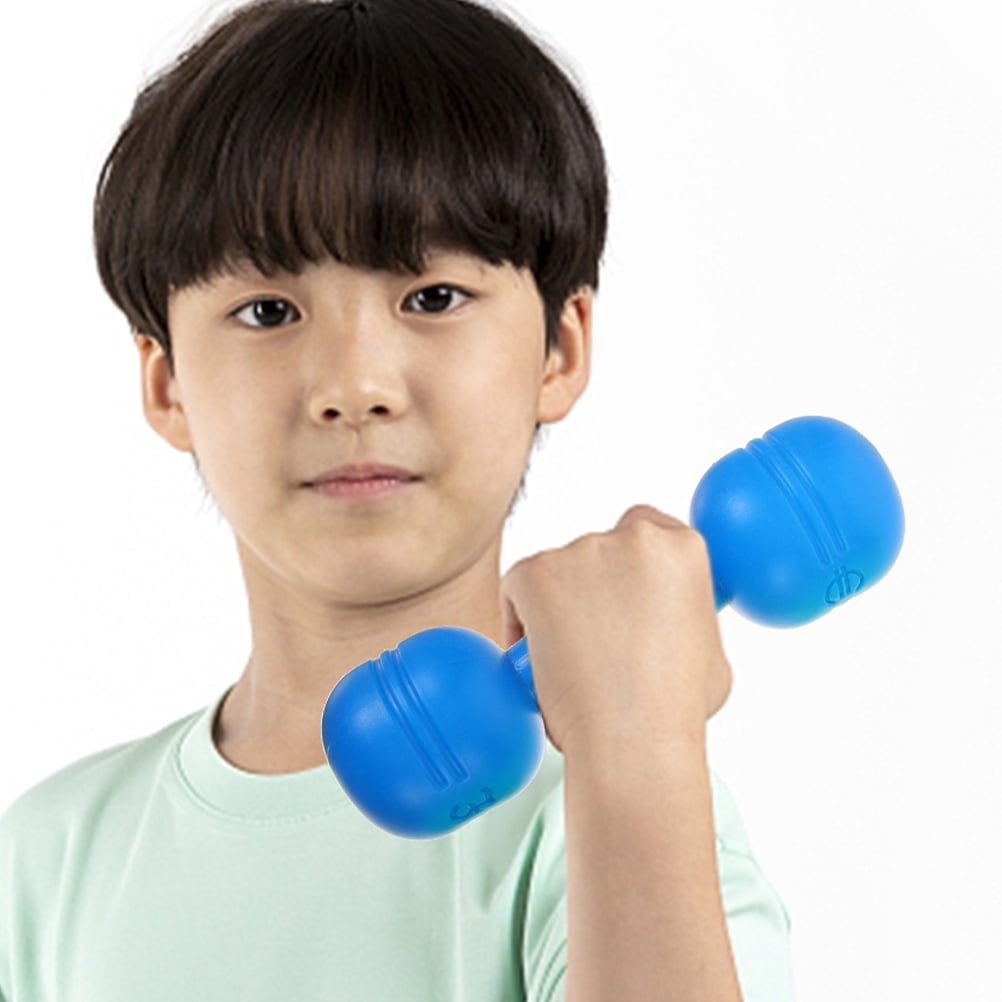 jojofuny 2 Pairs Toy Dumbbells Interactive Children Weights Kids ...