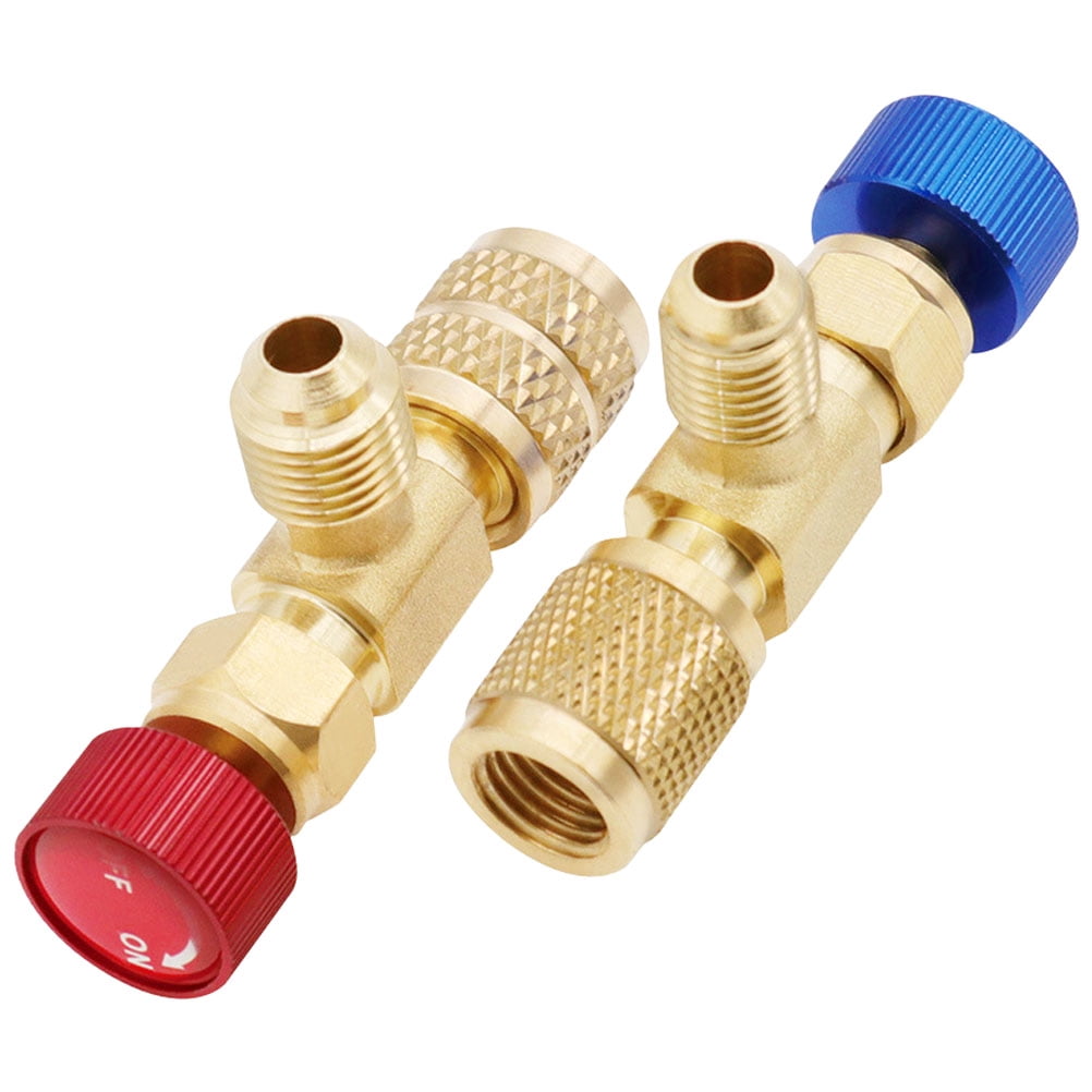 jojofuny 2Pcs Charging Valve for Air Conditioning Pipes 6.80X3.00X1 ...