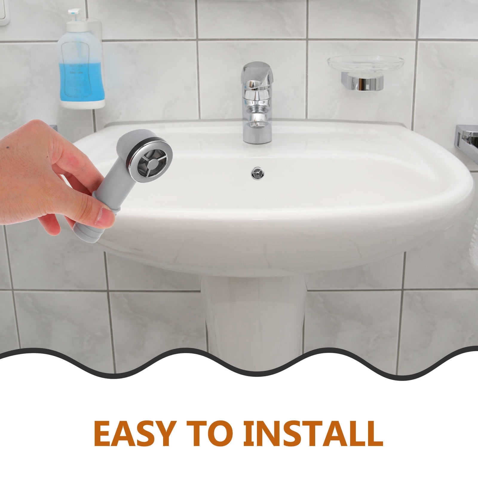 jojofuny 2Pcs Sink Overflow Pipe PP Material For Homeowners Diy Users ...