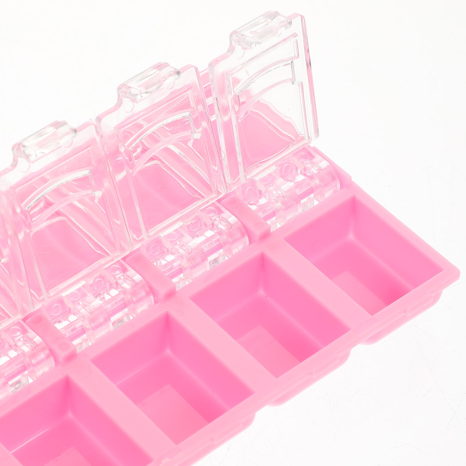 jojofuny 4Set Nail Supply Organizer for Nail Artists with 12 ...