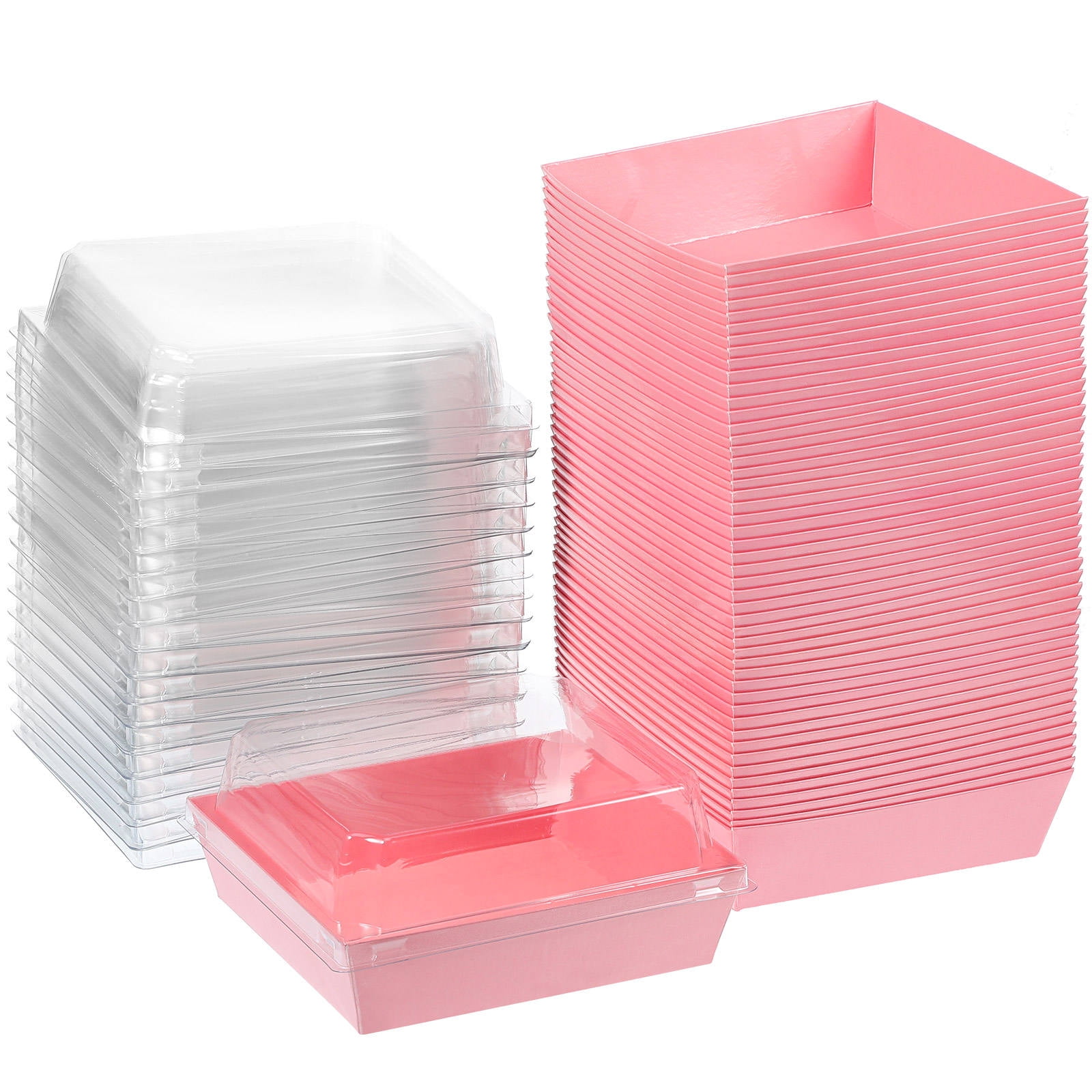 jojofuny 50Pcs Pastry Boxes for Cakes and Pastries Assorted Color ...