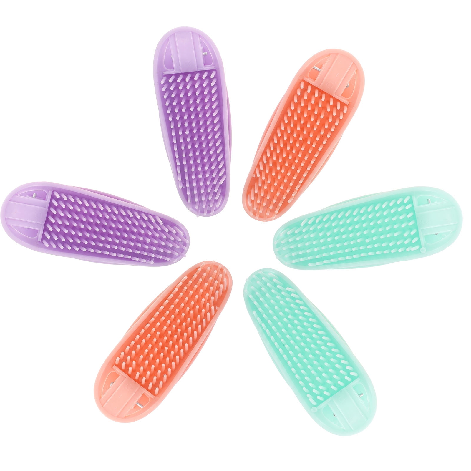 jojofuny 6Pcs Volume Hair Root Clips Volumizer Plastic Resin Bump Up ...