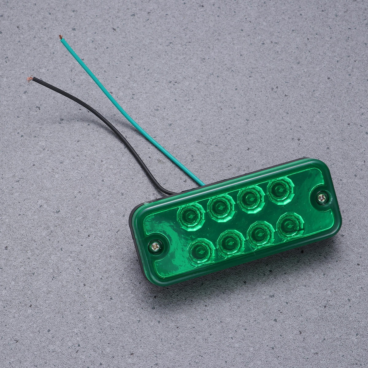 jojofuny Marker Light For Van 1Pack Green Plastic Led Side Marker ...