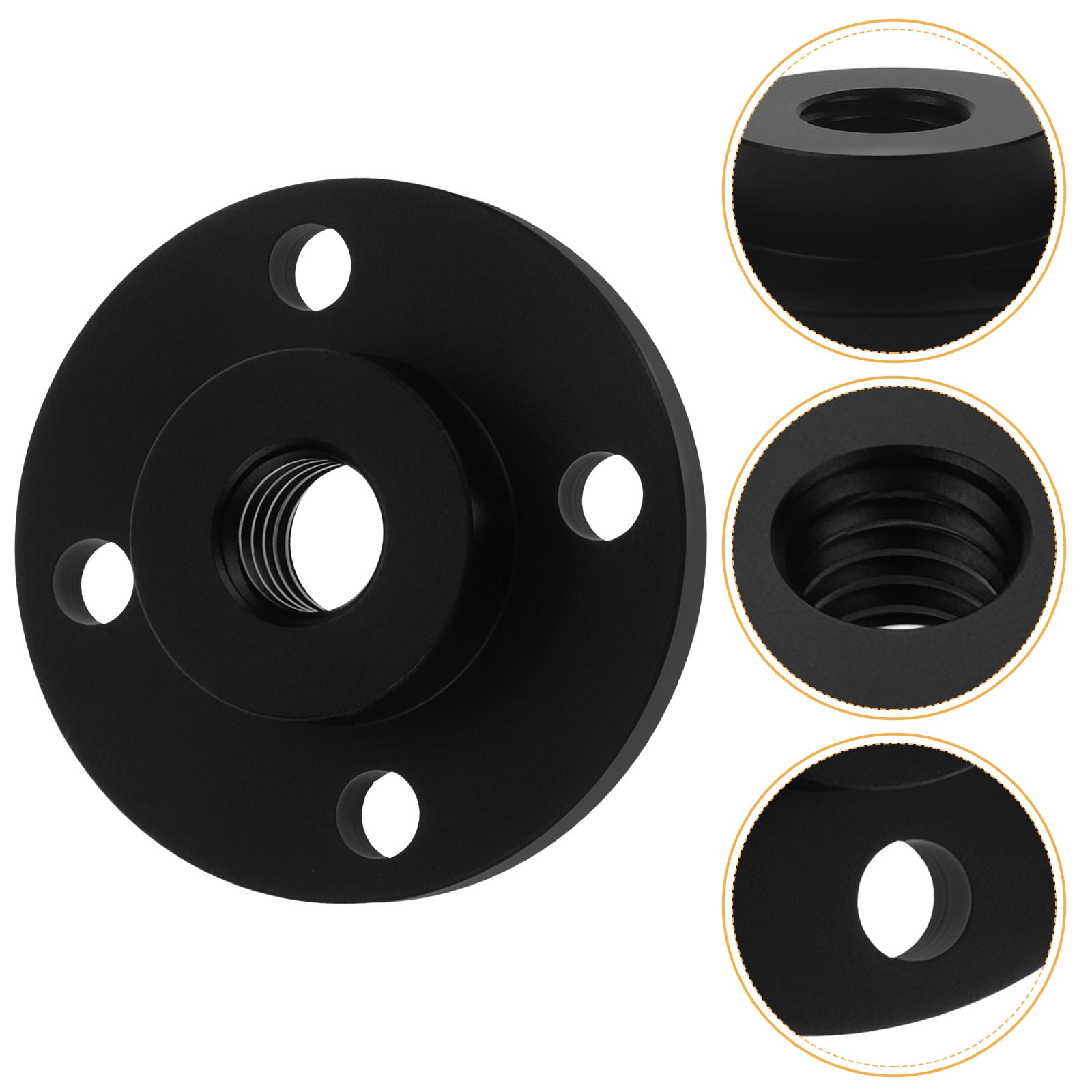 jojofuny Microphone Wall Mount 3.90X1.50In Black Flexible Neck For ...