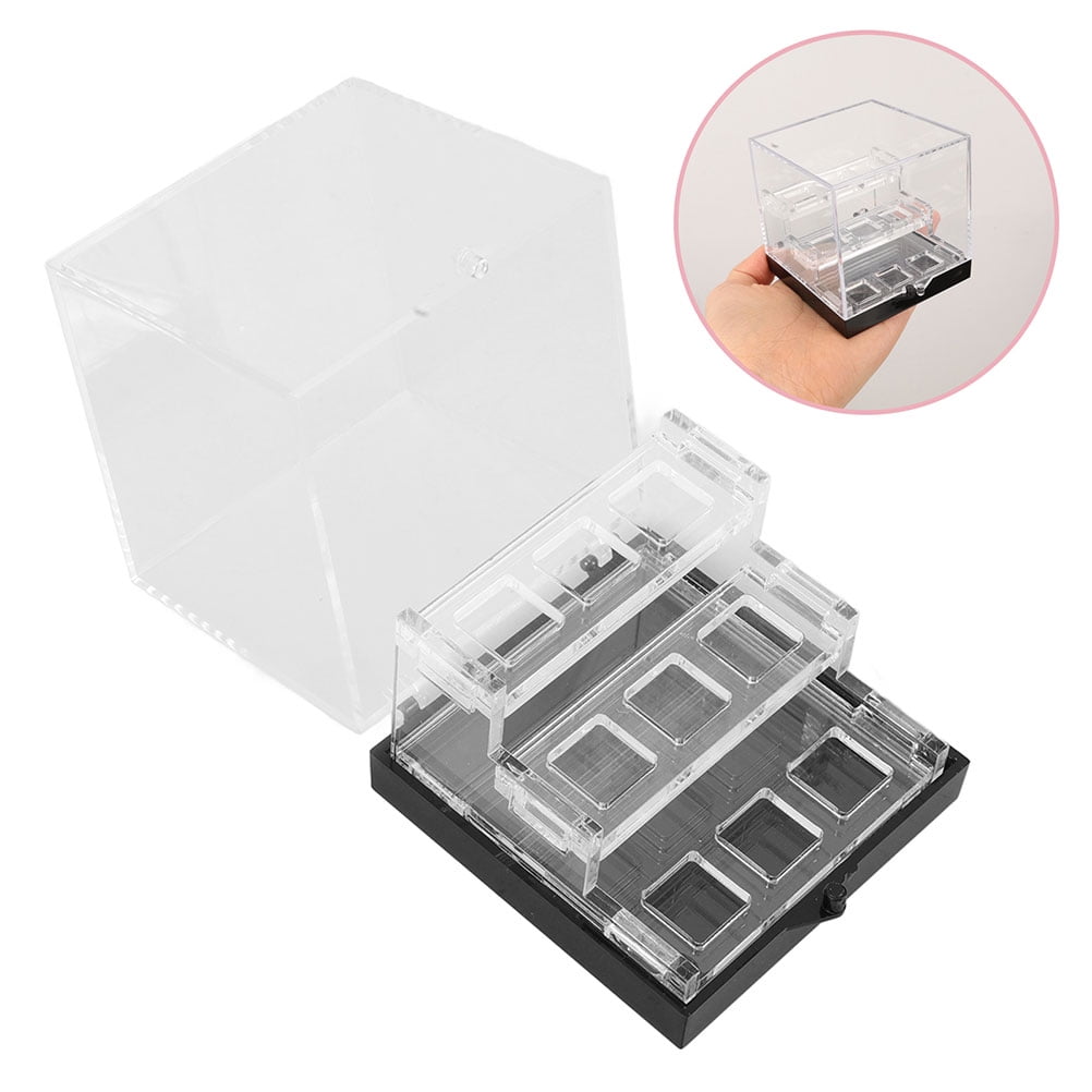 jojofuny Rock Display Case 1Pack Acrylic Transparent For Home ...