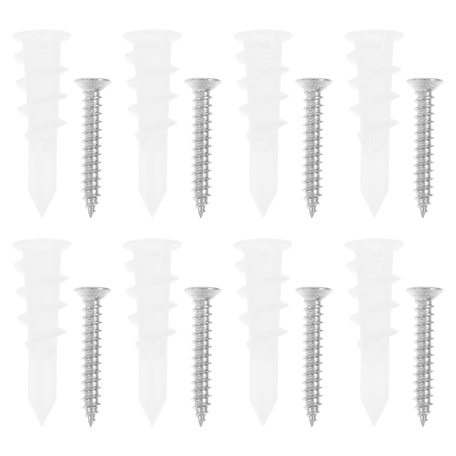 jojofuny Self Drilling Anchor Screws 50Pcs Set Assorted Color Mounting ...