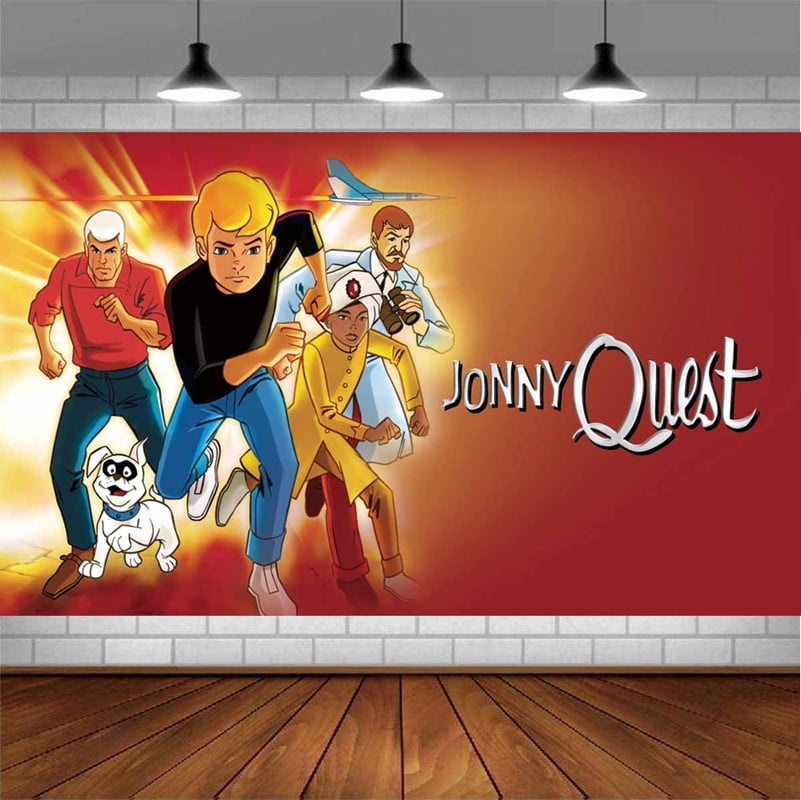jonny quest Backdrop Banner Party Supplies Poster Movie Theme ...