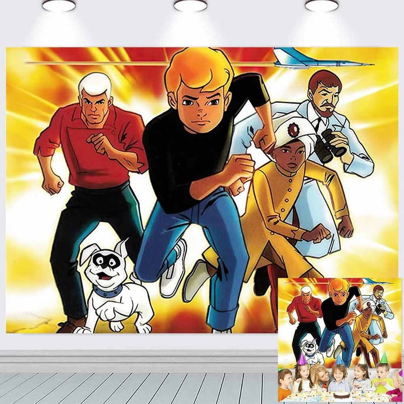 jonny quest Backdrop Banner Party Supplies Poster Movie Theme ...