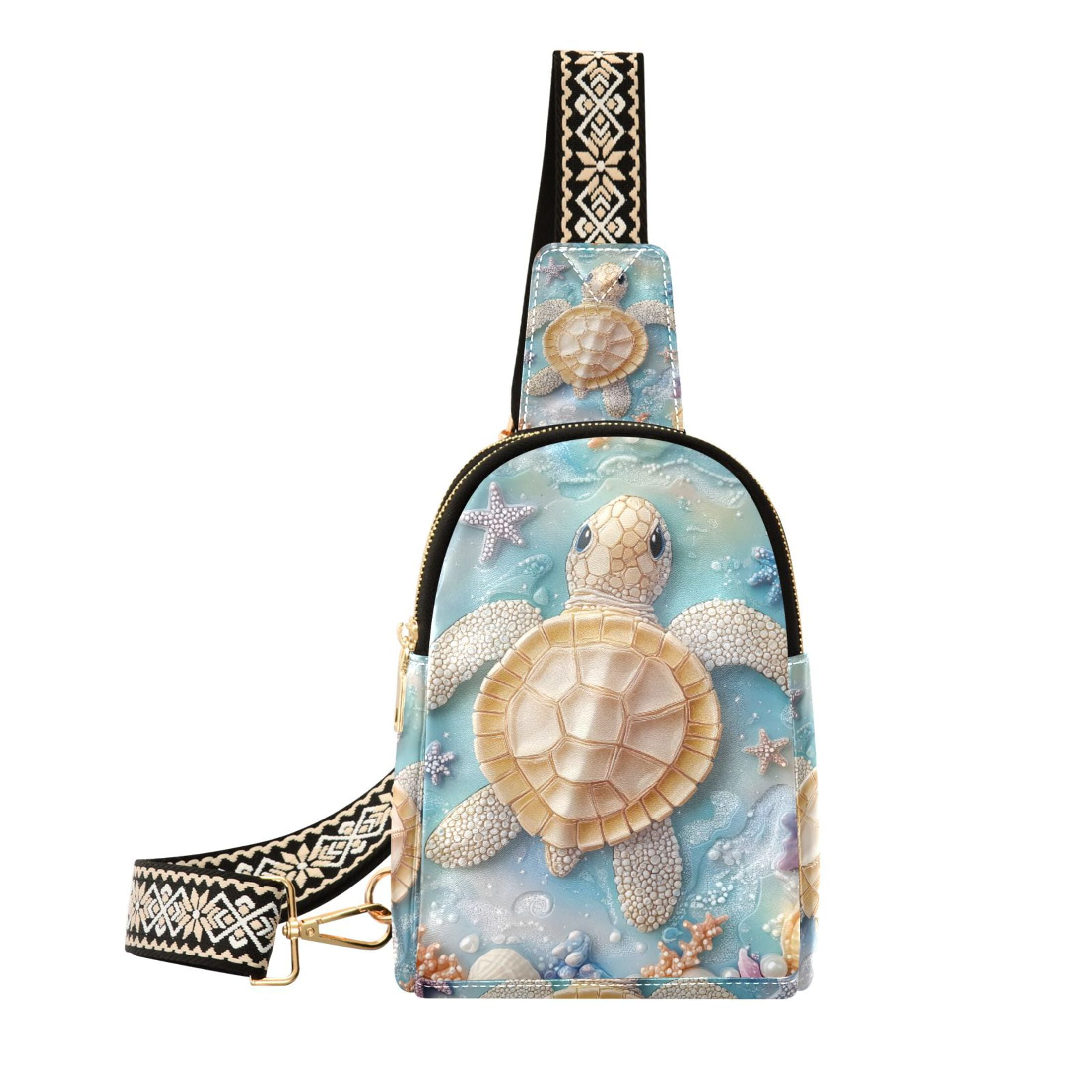 joogoo 3d Turtle Starfish Sling Backpack Crossbody Shoulder Bags Waist ...