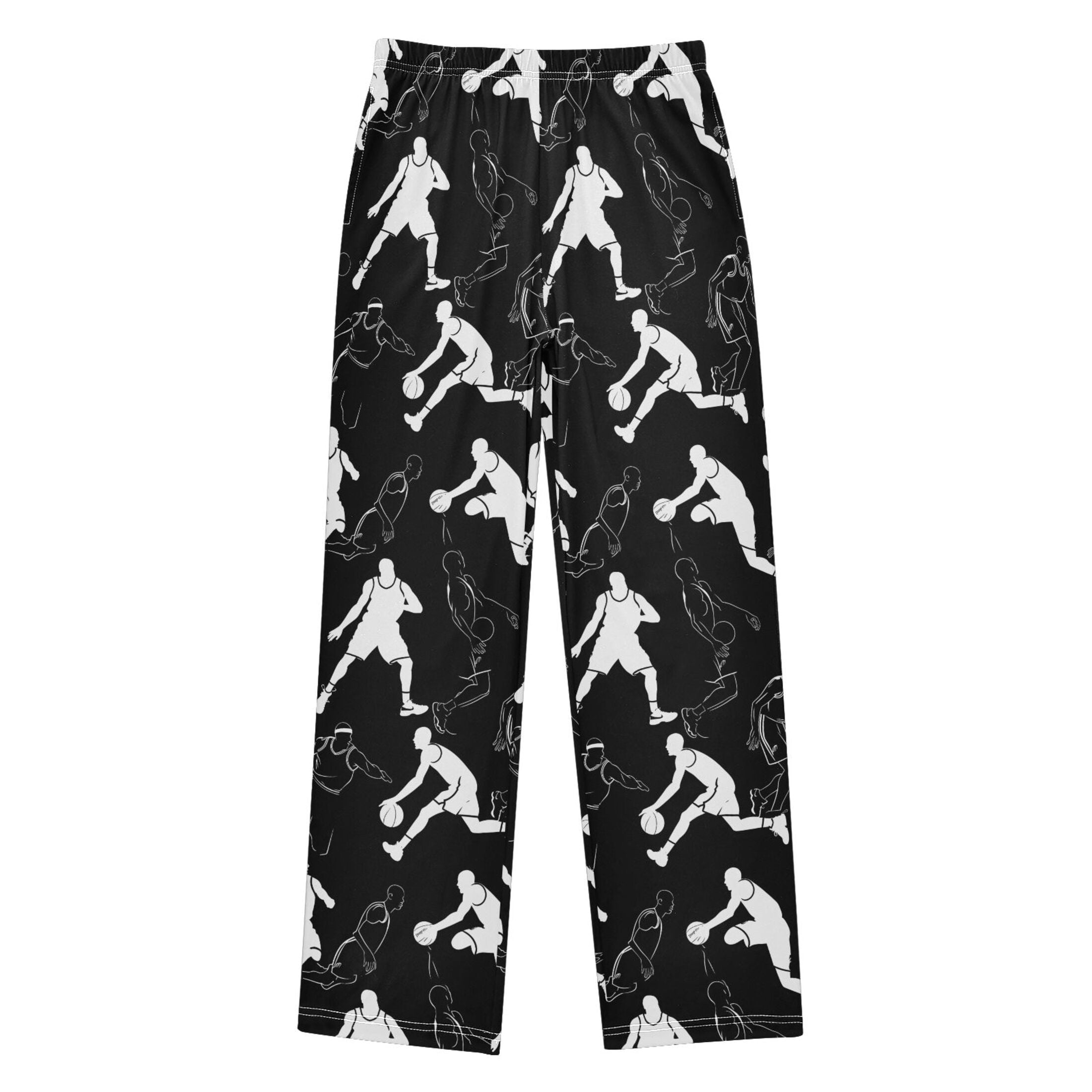 joogoo Basketball Players Pajama Pants Pj Bottoms Sleepwear Lounge L ...