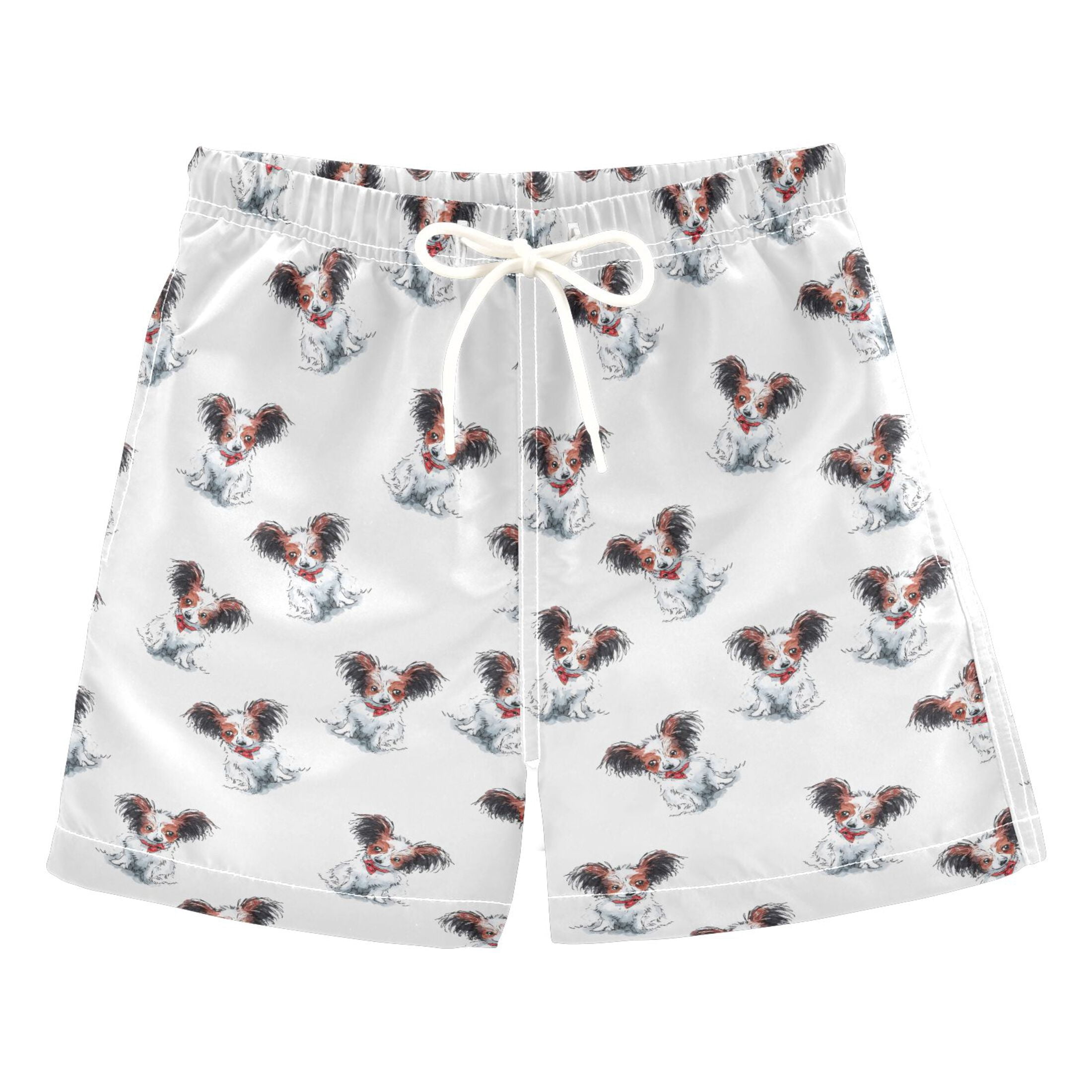 joogoo Boy Swim Trunks Puppy Dog Pattern Bathing Beach Board Shorts 3T ...