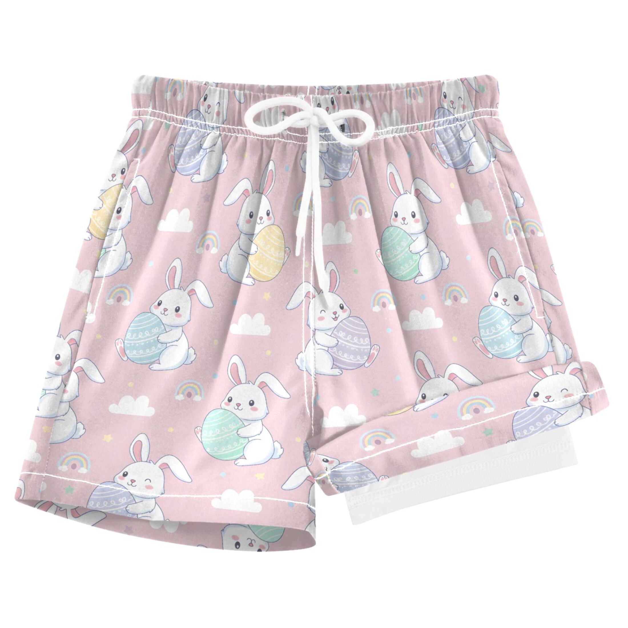 joogoo Bunny Eggs Rabbit Boys Swim Trunks Beach Swimsuit Shorts Boxer ...