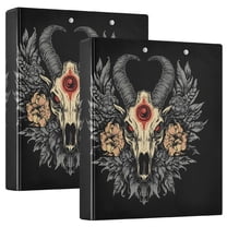 joogoo Dachshund Dog Surfing Hardcover 3 Ring Binder 1.5" Round Rings ...