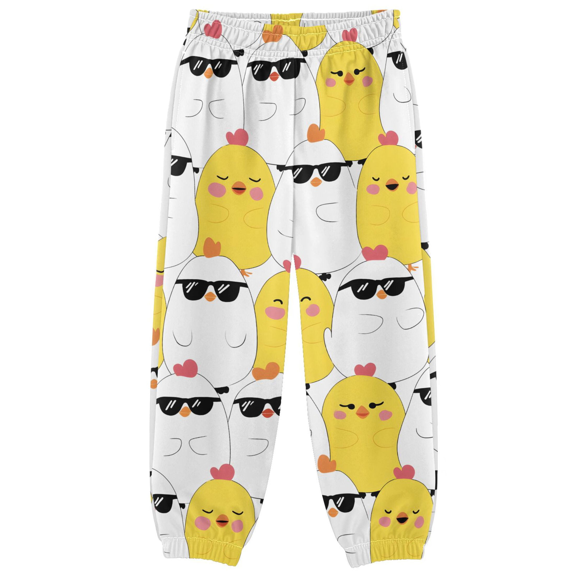 joogoo Cute Chicken with Sunglasses Boys' Sweatpants Jogger Pants 3T ...
