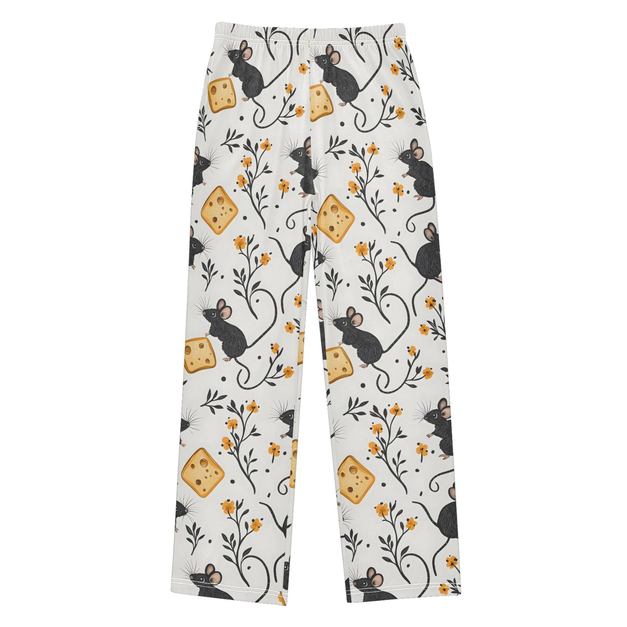 joogoo Cute Mouse Rat Pajama Pants Pj Bottoms Sleepwear Lounge L ...