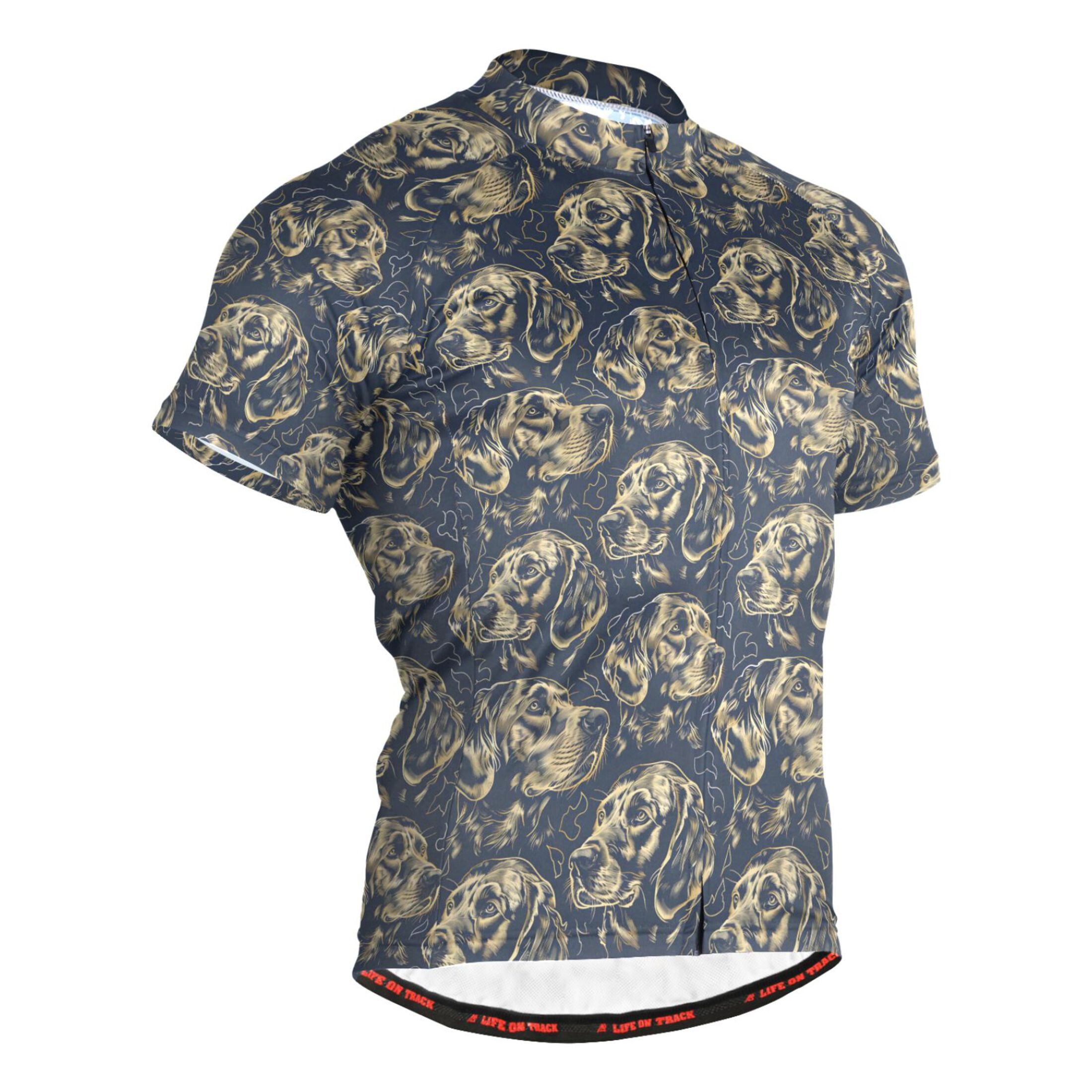 joogoo Doodle Cute Dogs Men's Cycling Jerseys Mountain Bike Short ...