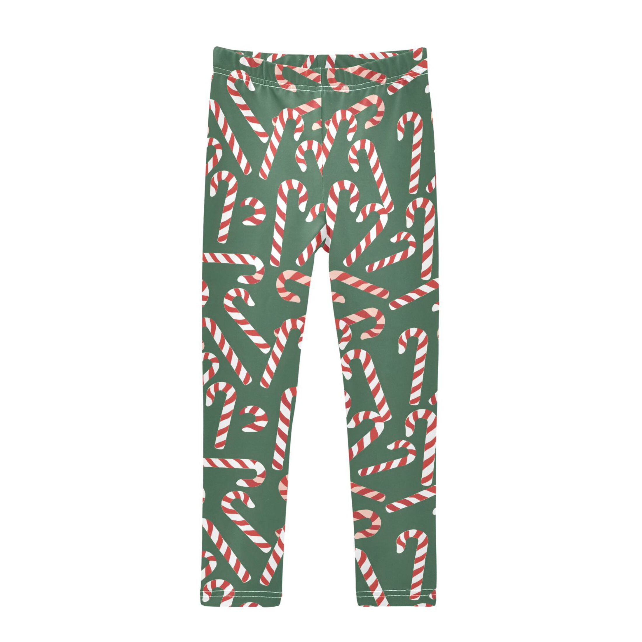 joogoo Girls' Leggings Candy Canes Yoga Pants 4T - Walmart.com