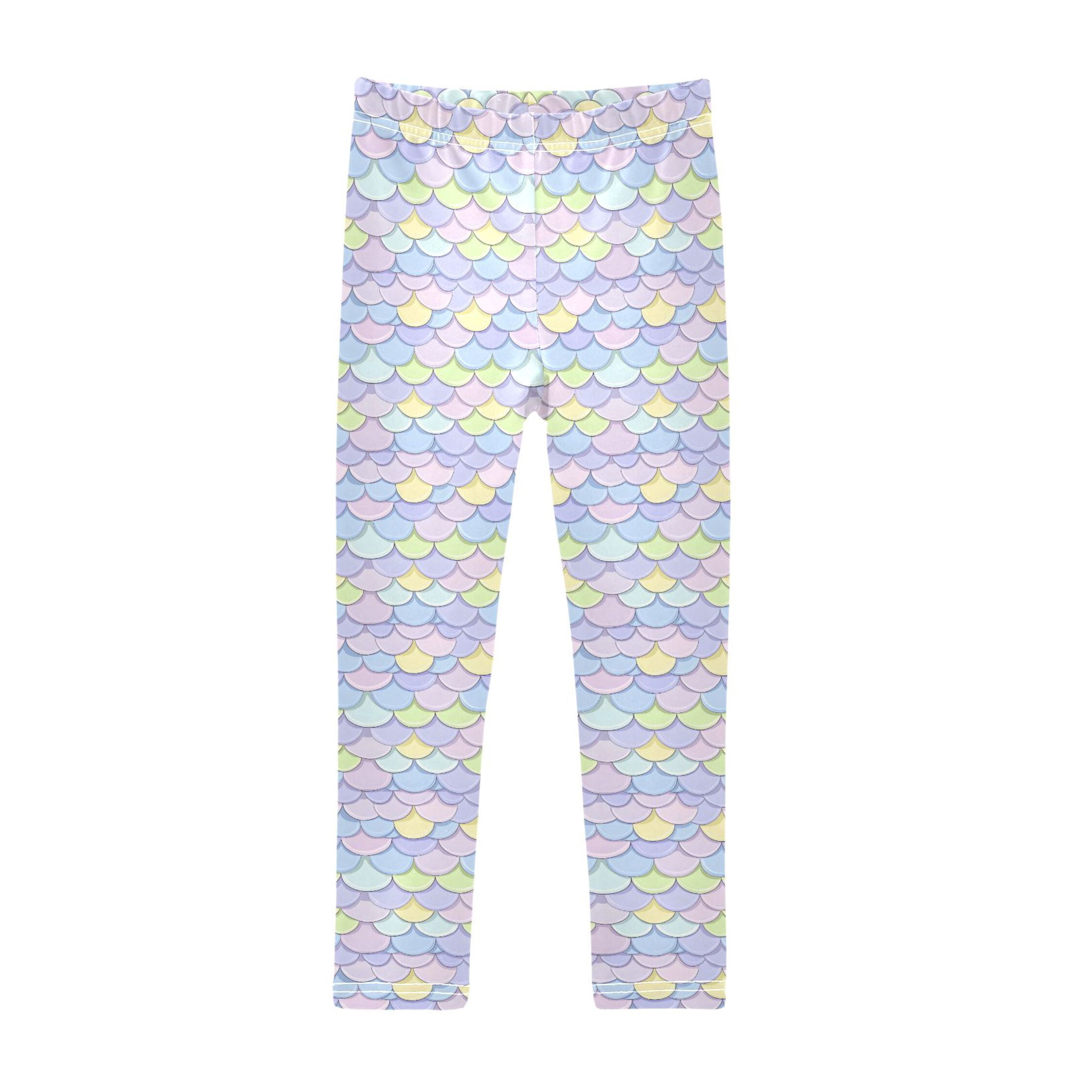 joogoo Girls' Leggings Mermaid Scales-s1 Yoga Pants 4T - Walmart.com