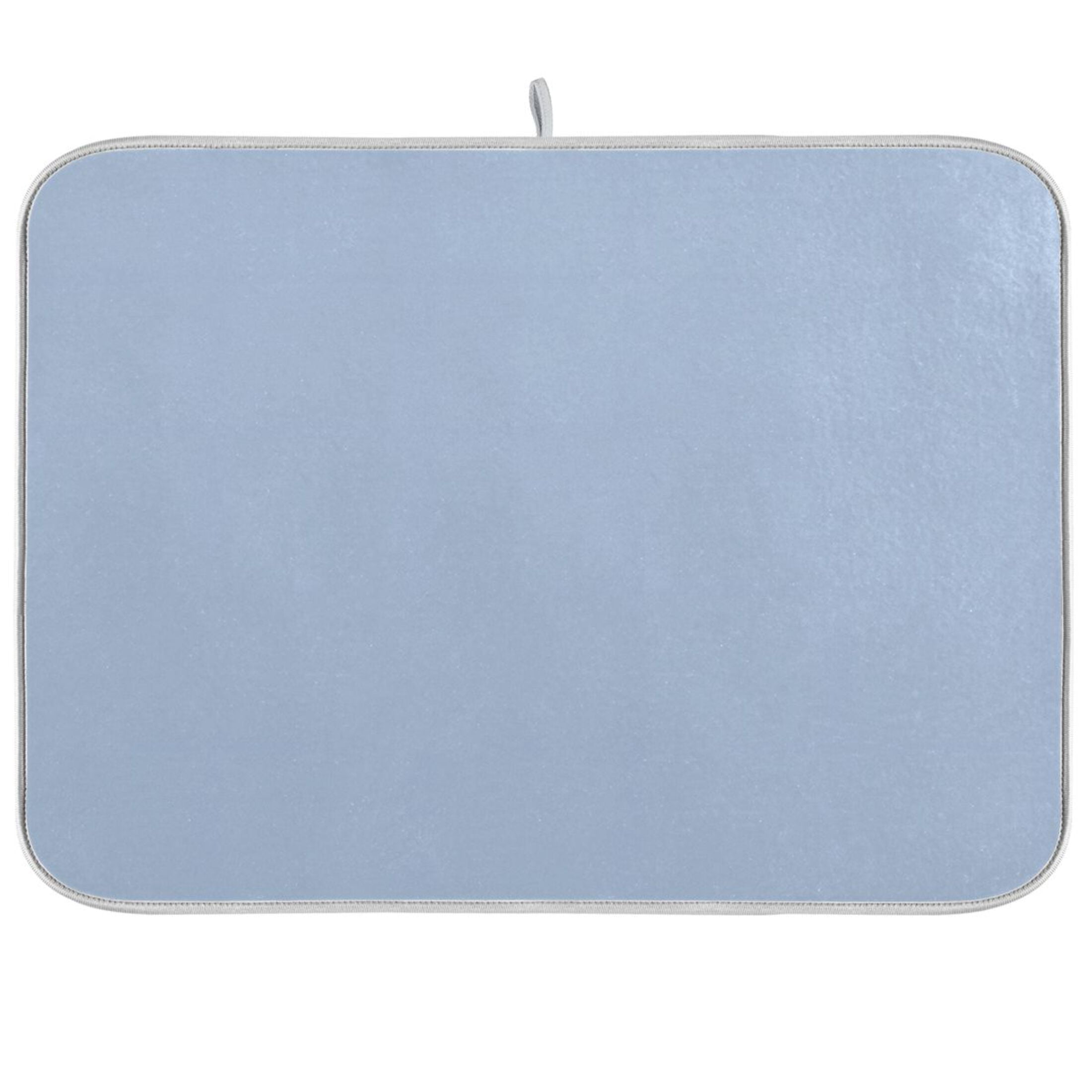 joogoo Lake Blue Dish Drying Mat Kitchen Counter Absorbent Drying Pad ...