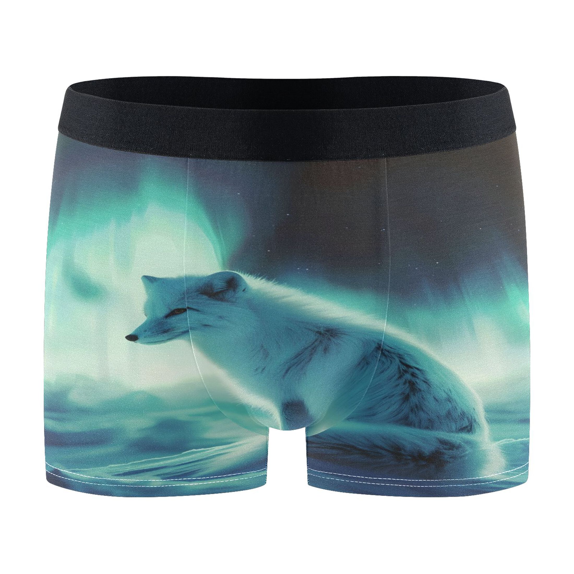 joogoo Mens Boxer Briefs Cool Fox Soft Underwear Stretch Trunks M ...