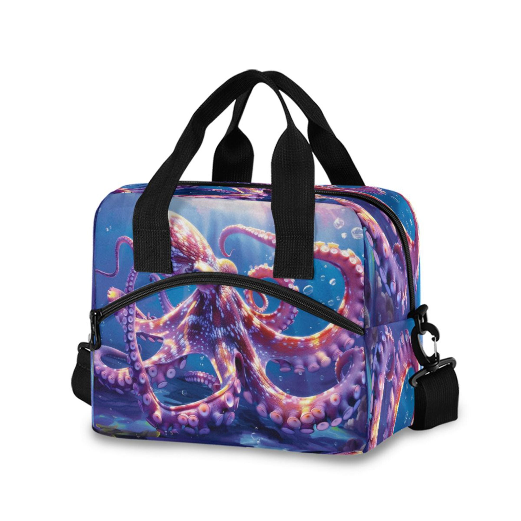 joogoo Octopus Underwater Insulated Lunch Bags Reusable Cooler Box with ...