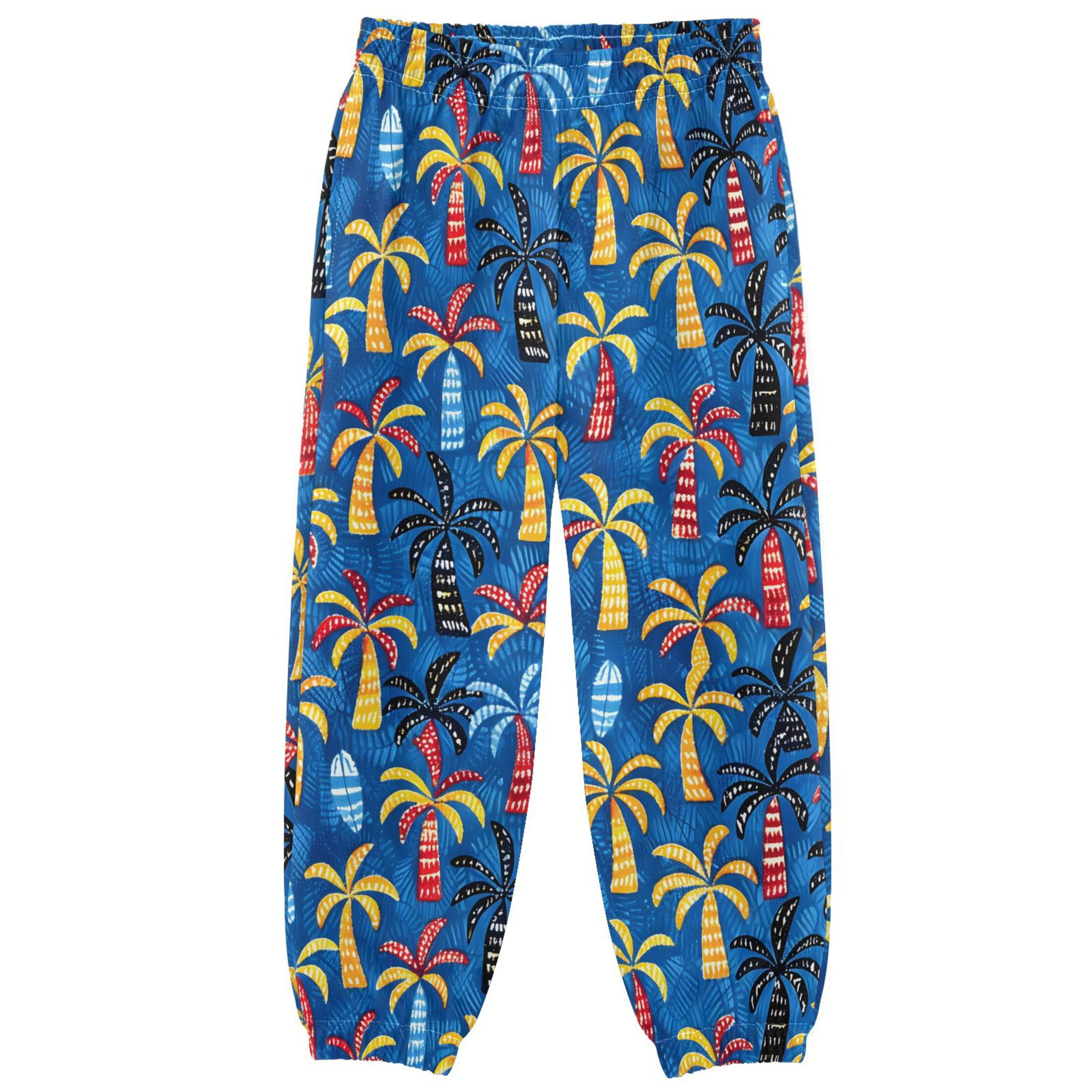 joogoo Palm Trees Cute Boys' Sweatpants Jogger Pants 4T - Walmart.com