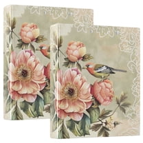 joogoo Cherrys Hardcover 3 Ring Binder 1.5" Round Rings Interior ...