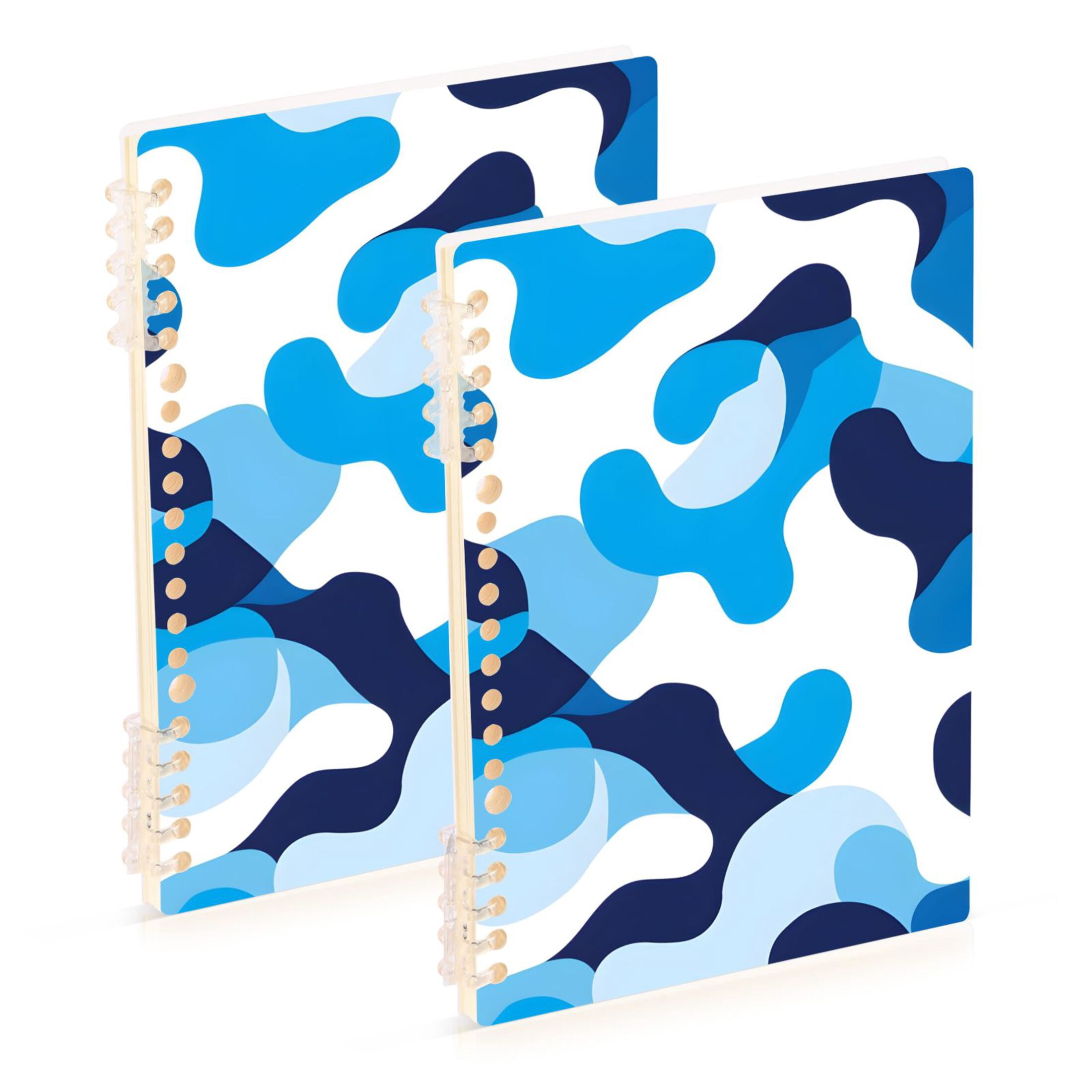 joogoo Spiral Journal Notebook Blue Camouflage College Ruled Notebooks ...