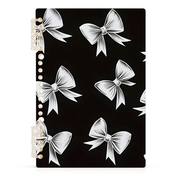 joogoo Spiral Journal Notebook Bow College Ruled Notebooks 8.3" x 5.7 ...