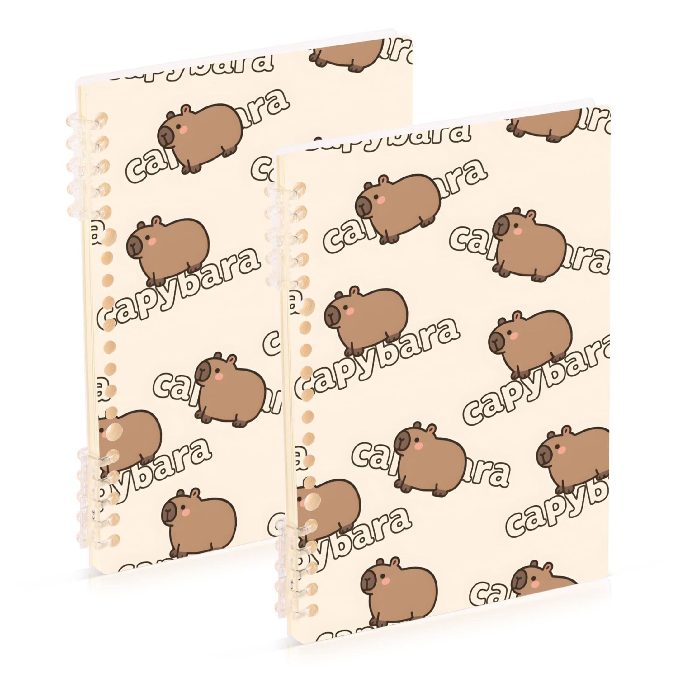 joogoo Spiral Journal Notebook Capybaras Cute College Ruled Notebooks 8 ...