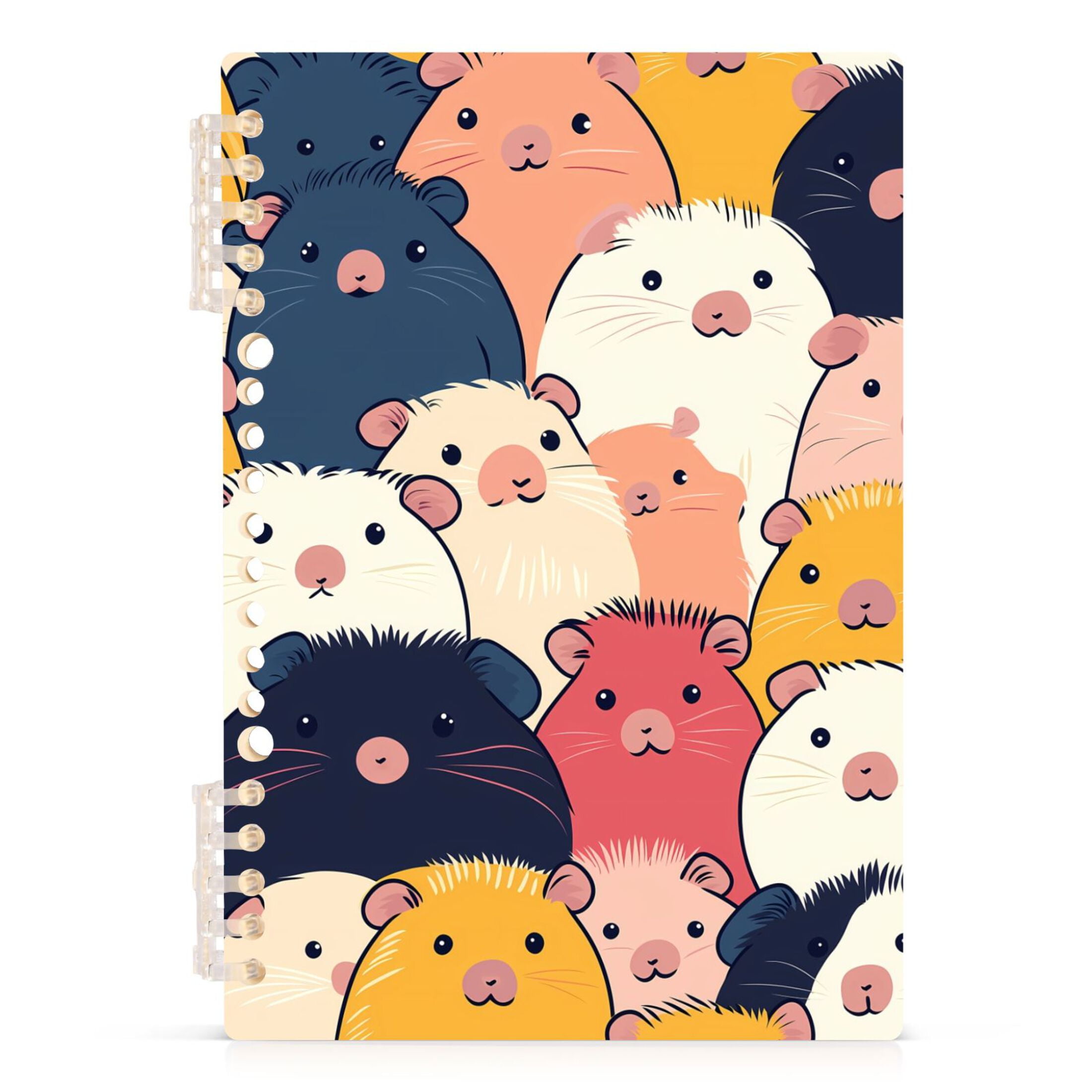 joogoo Spiral Journal Notebook Cartoon Capybara College Ruled Notebooks ...