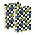 joogoo Spiral Journal Notebook Cartoon Vehicle Car Checkered College ...