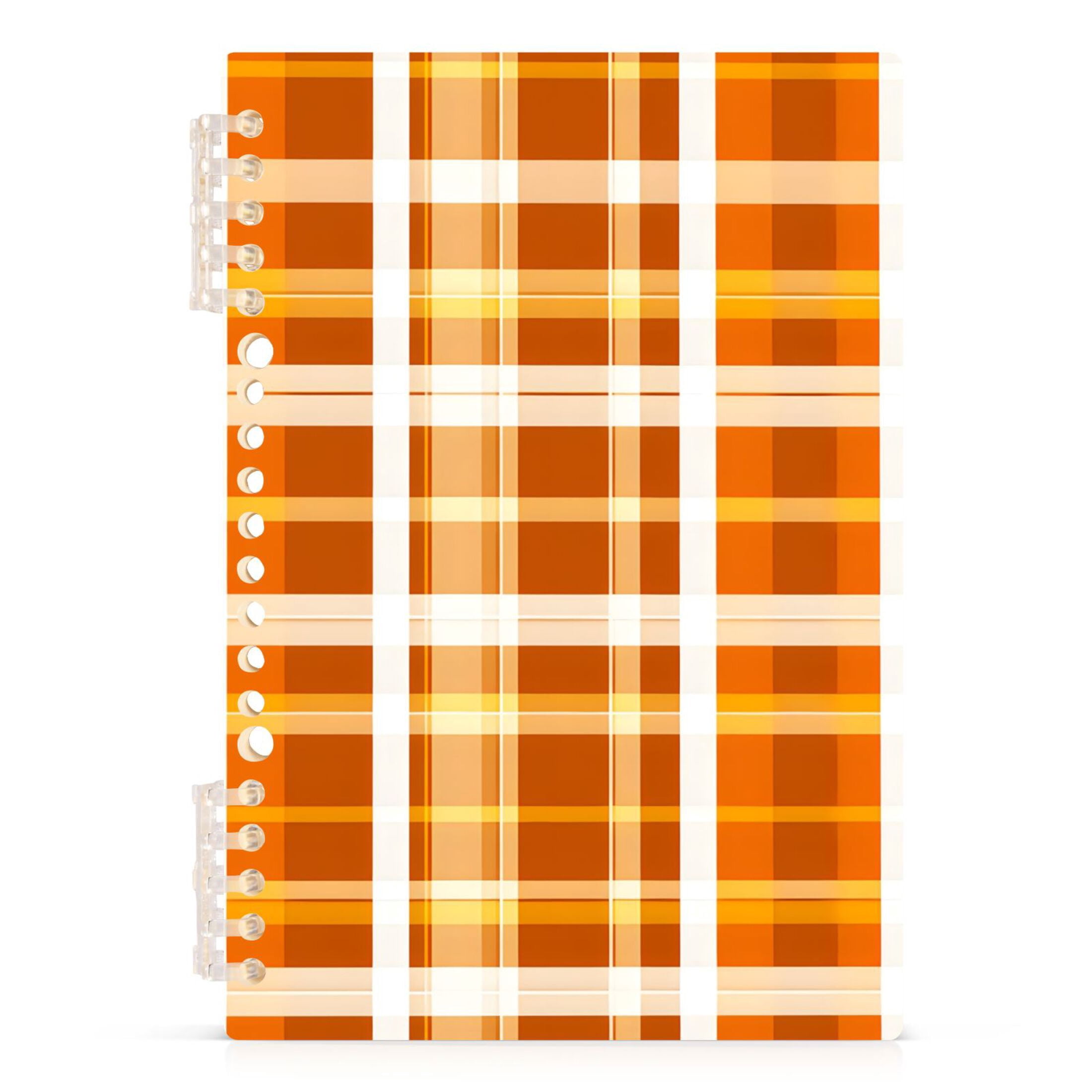 joogoo Spiral Journal Notebook Checkered Plaid-a1 College Ruled ...