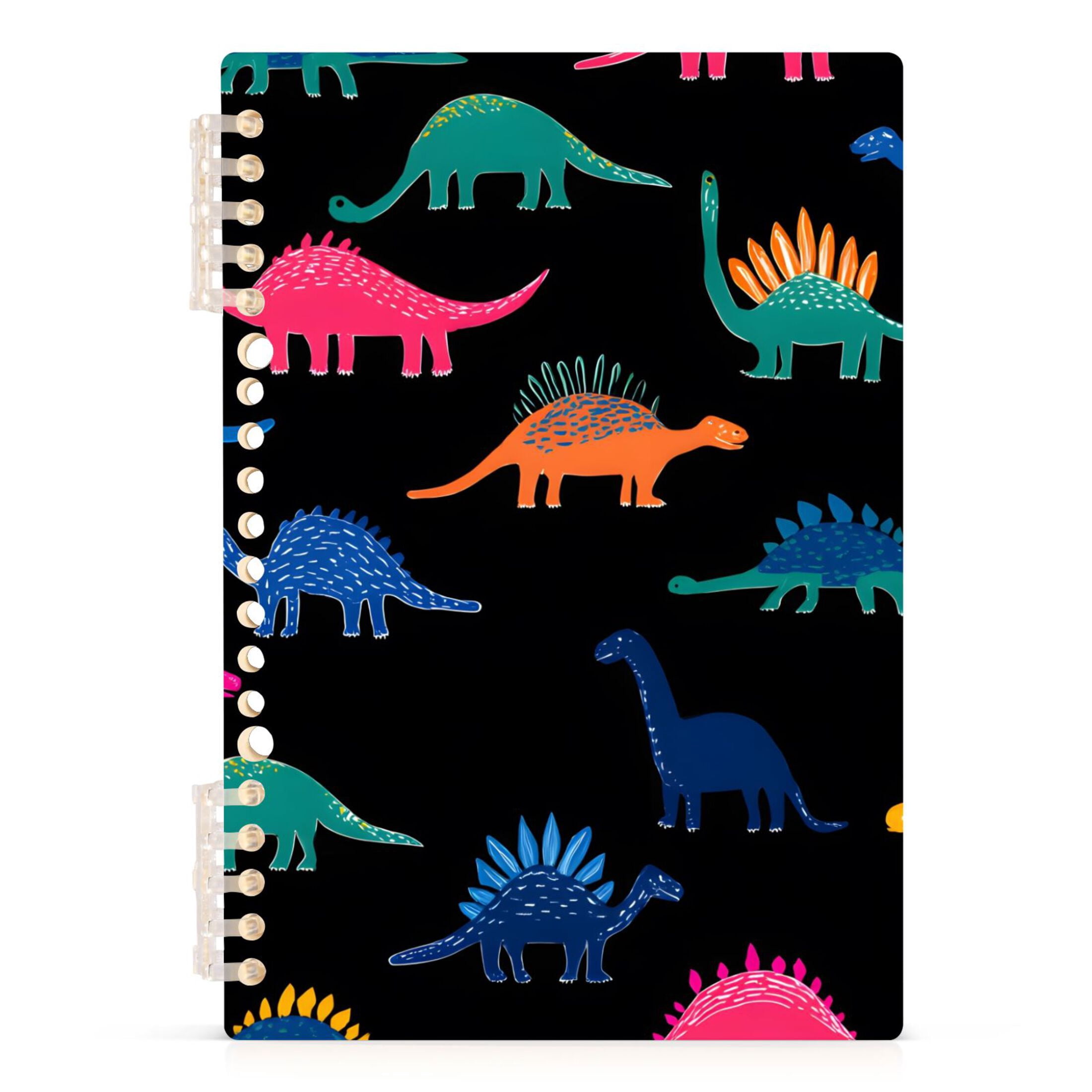 joogoo Spiral Journal Notebook Dinosaurs Cartoon-r1 College Ruled ...