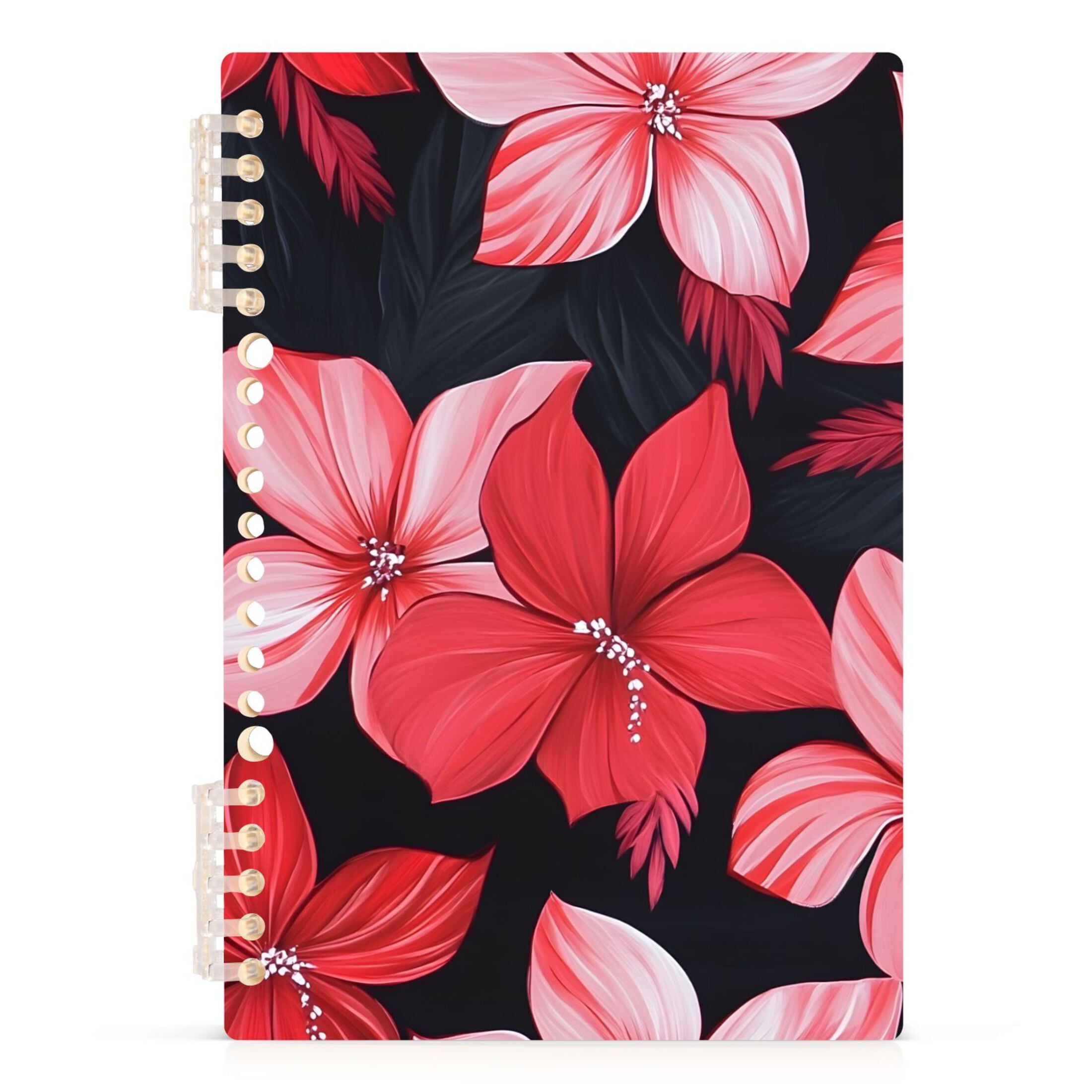 joogoo Spiral Journal Notebook Elegant Tropical Floral-k5 College Ruled ...
