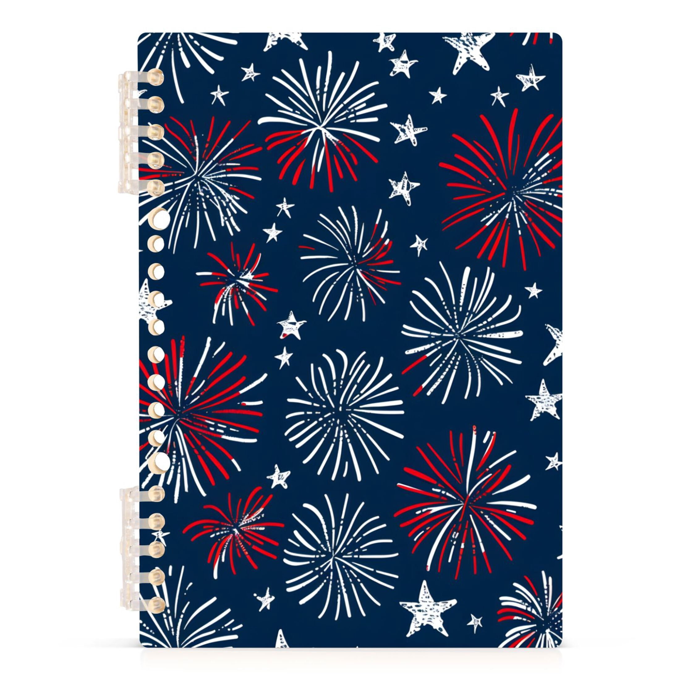 joogoo Spiral Journal Notebook Flag Independence Day College Ruled ...