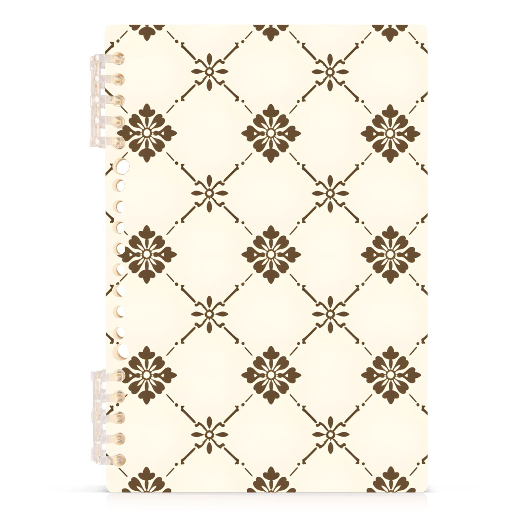 joogoo Spiral Journal Notebook Retro Checkered Grid Pattern College ...