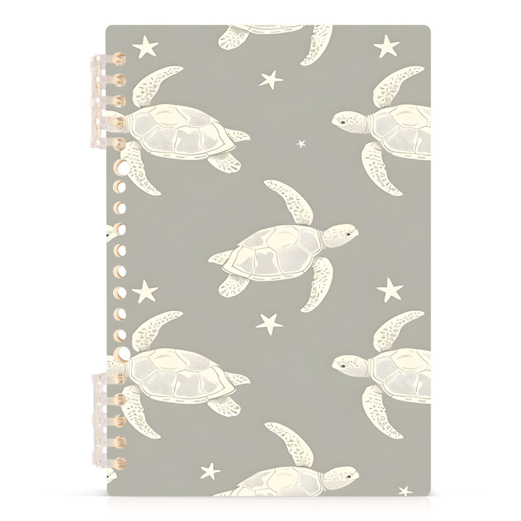 joogoo Spiral Journal Notebook Retro Sea Turtles College Ruled ...