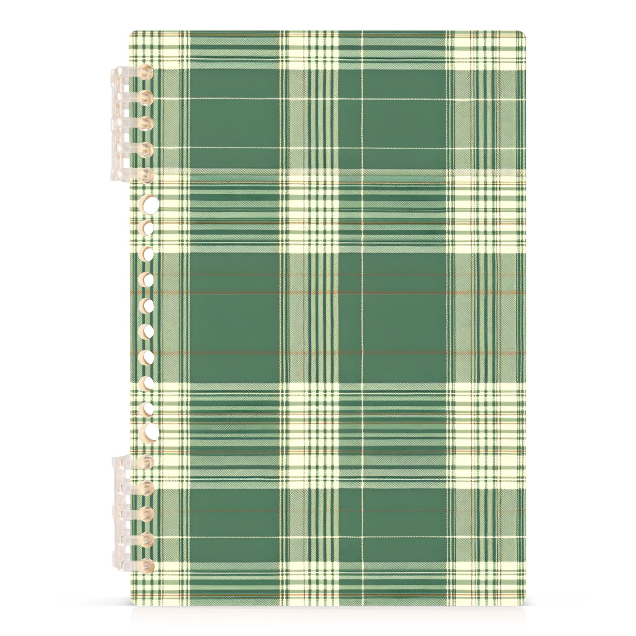 joogoo Spiral Journal Notebook Vintage Art Checkered College Ruled ...