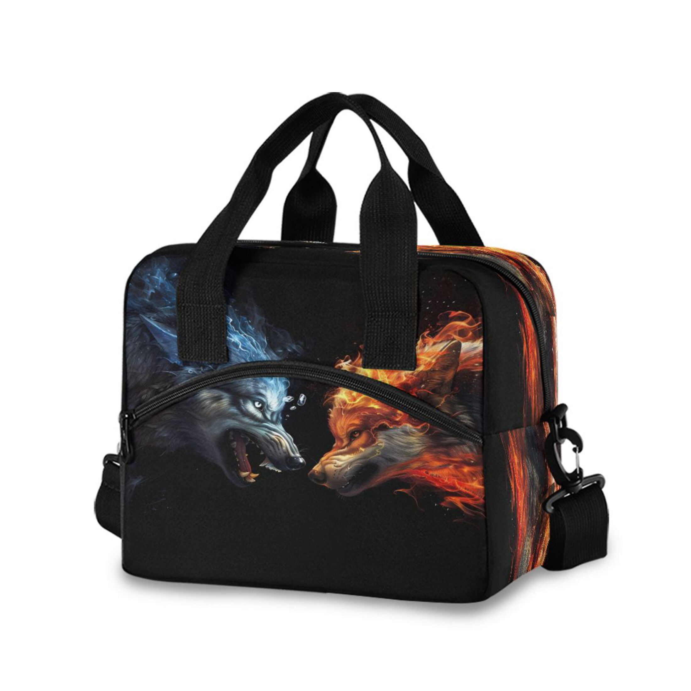 joogoo Two Cool Wof Insulated Lunch Bags Reusable Cooler Box with ...