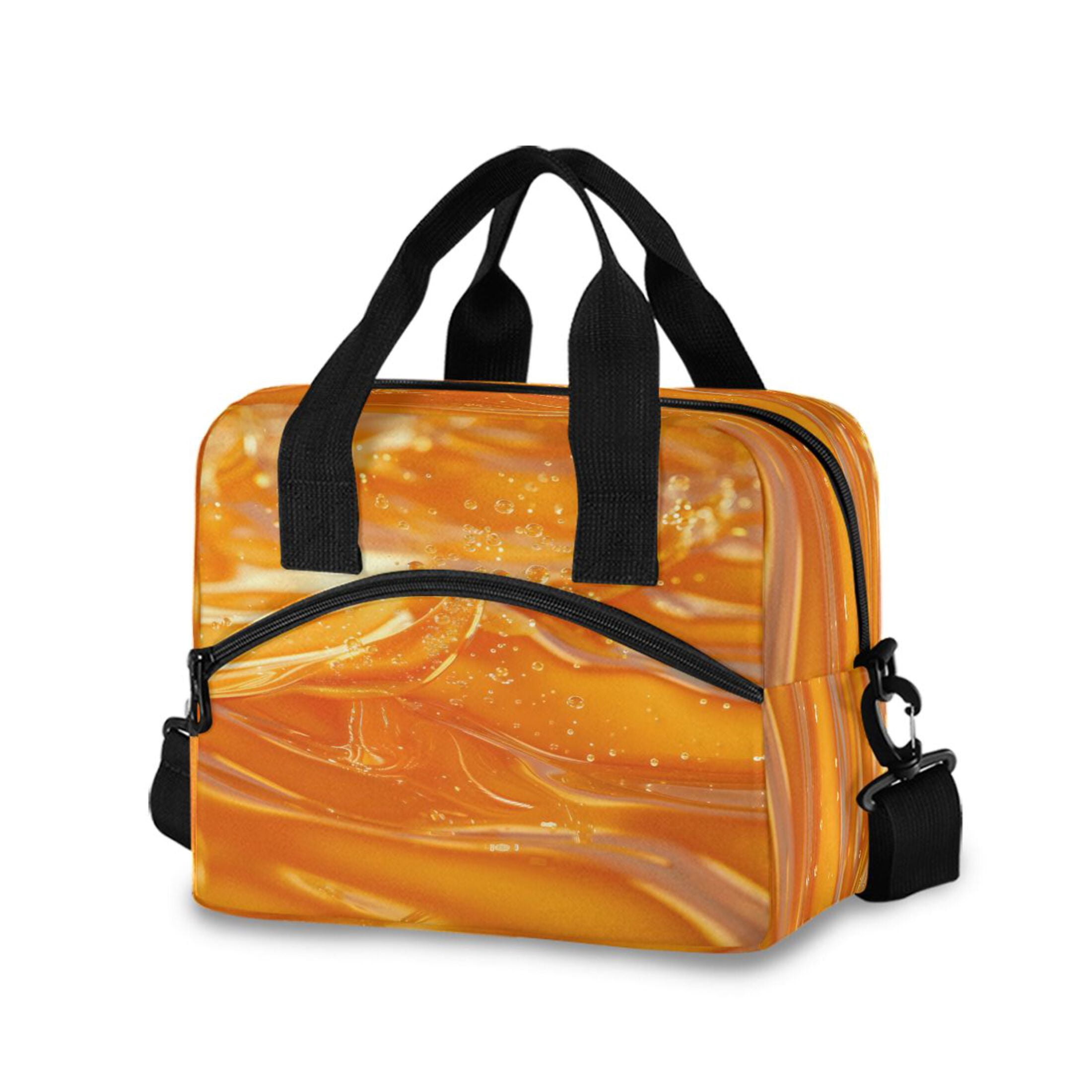 joogoo Water Yellow Liquid Insulated Lunch Bags Reusable Cooler Box ...