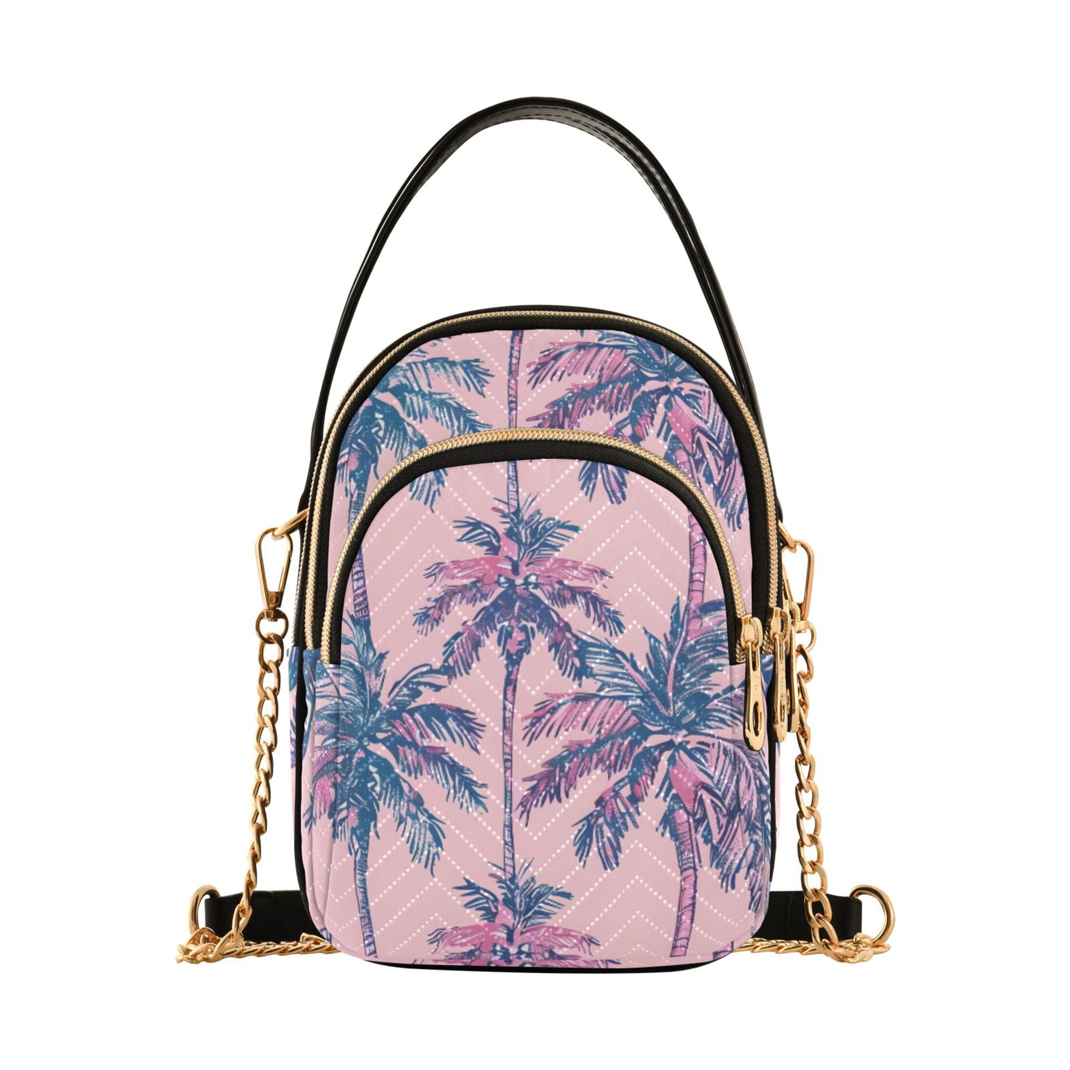 joogoo Women Palm Tree Summer Chain Crossbody Bags Shoulder Handbag ...