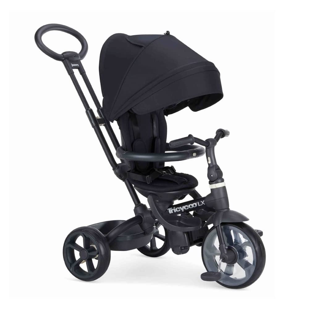 joovy Tricycoo LX Premium Kids Tricycle First Trike, Black - Walmart.com