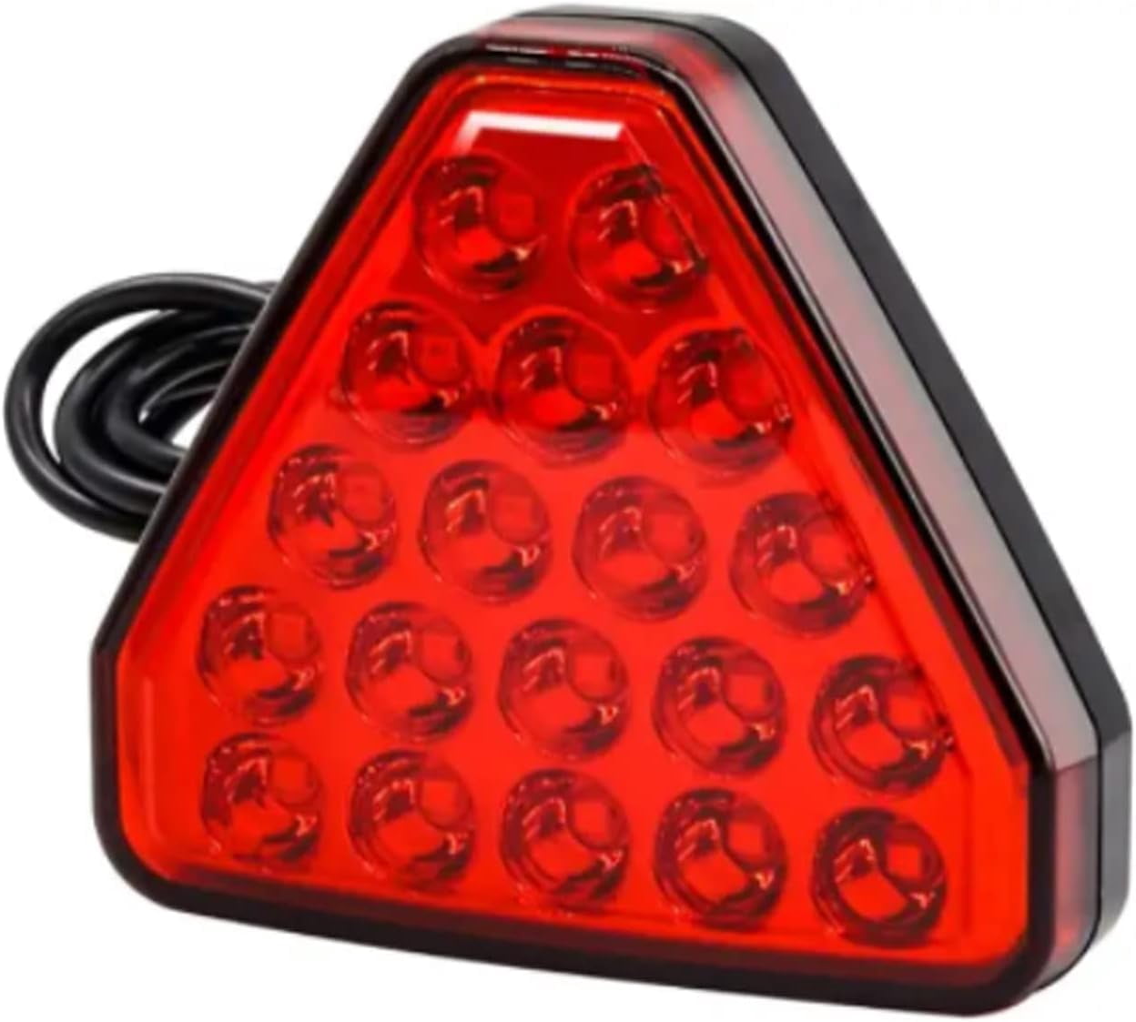 jose2015 1PC Triangle Car SSF20 Rear Brake Light Red,Universal 12V Auto ...