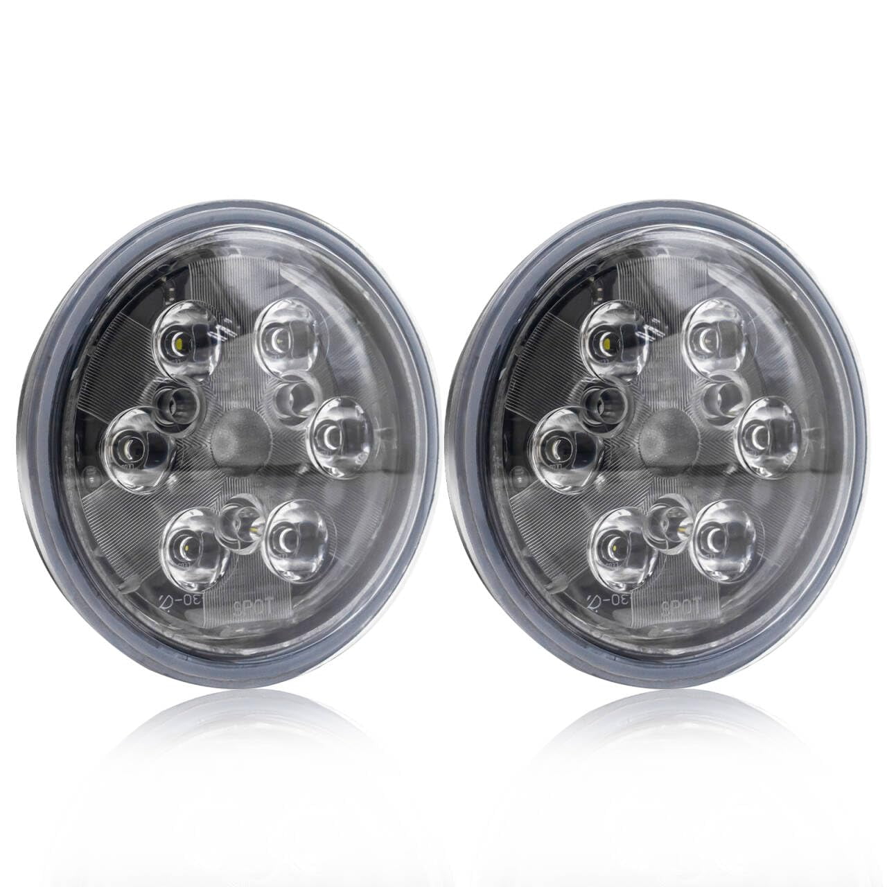 jose2015 2PCS PAR36 LED RRF12 Light, 4.5" Round LED Tractor Lights 13W ...