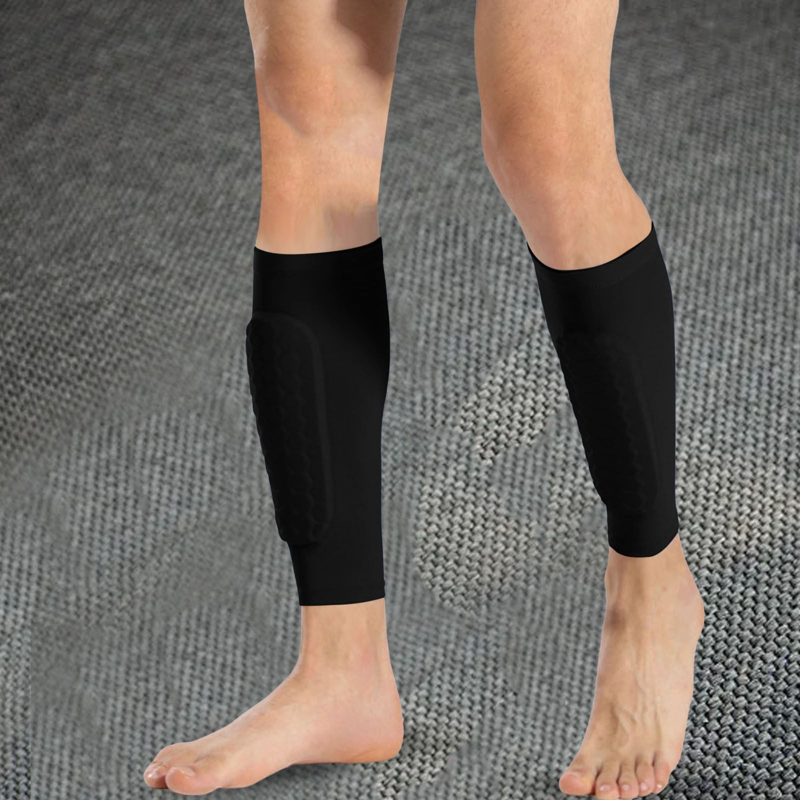 joyioe 4PCS Soccer Shin Guards Pads for Kids Adult Calf Sleeve ...