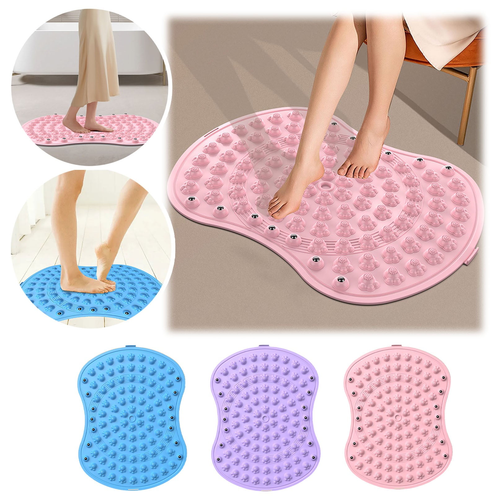 joyioe Feet Relaxing Mat Foldable Massage Pad Acupoint Massage Mat ...