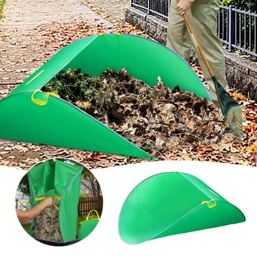 Leaf Gulp II - Yard Leaves Waste Bag Holder for Garden & Lawn, Turns ...